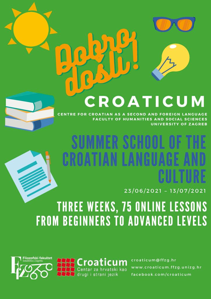 Croaticum Croatian Language and Culture Summer School Announced for ...