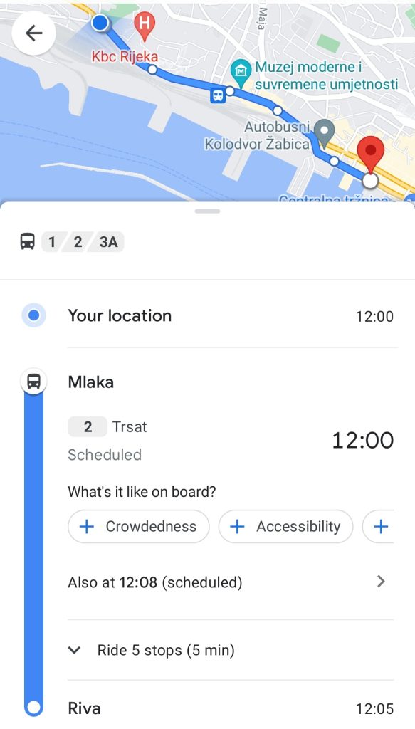 Getting Around Rijeka by Bus Just Became Easier With Google Transit Now ...