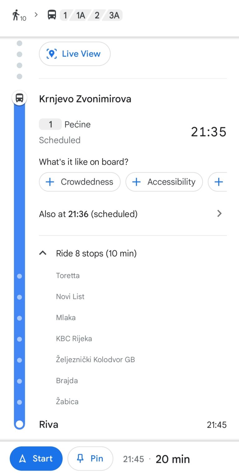 Getting Around Rijeka by Bus Just Became Easier With Google Transit Now ...