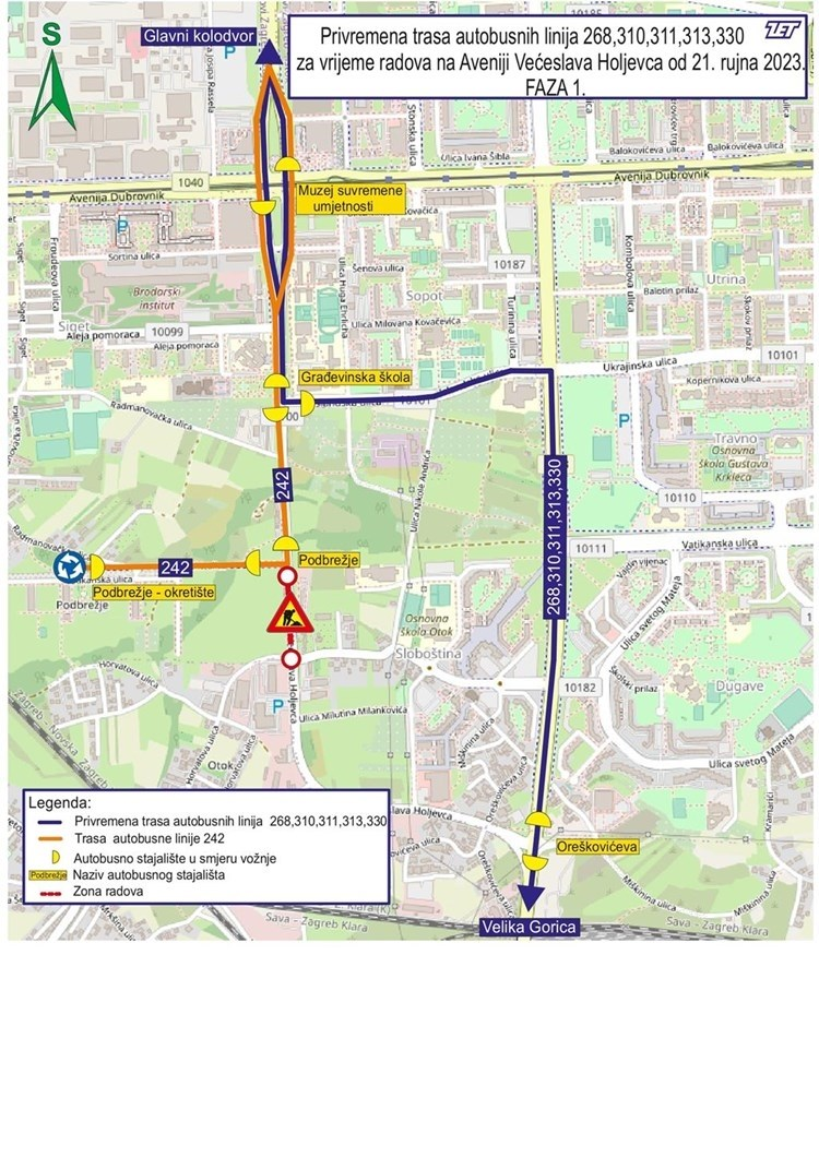 New Zagreb Roadworks - What You Need to Know - Total Croatia