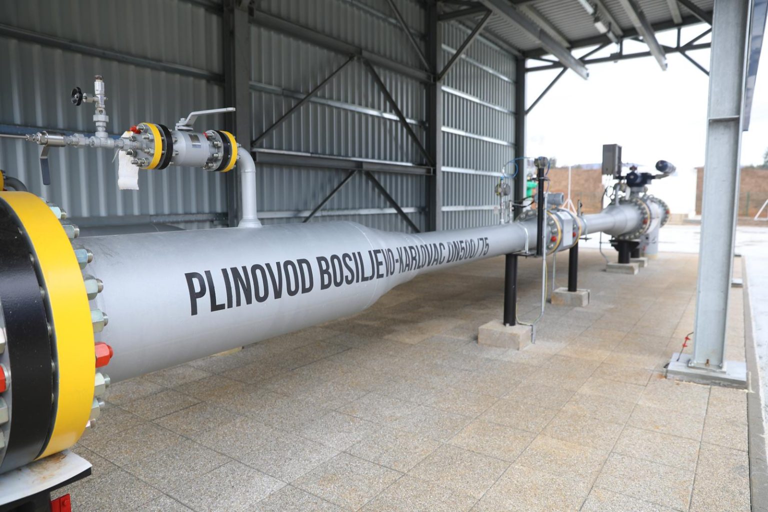 New Croatian Gas Pipeline Worth 140 Million Euros Now In Function ...