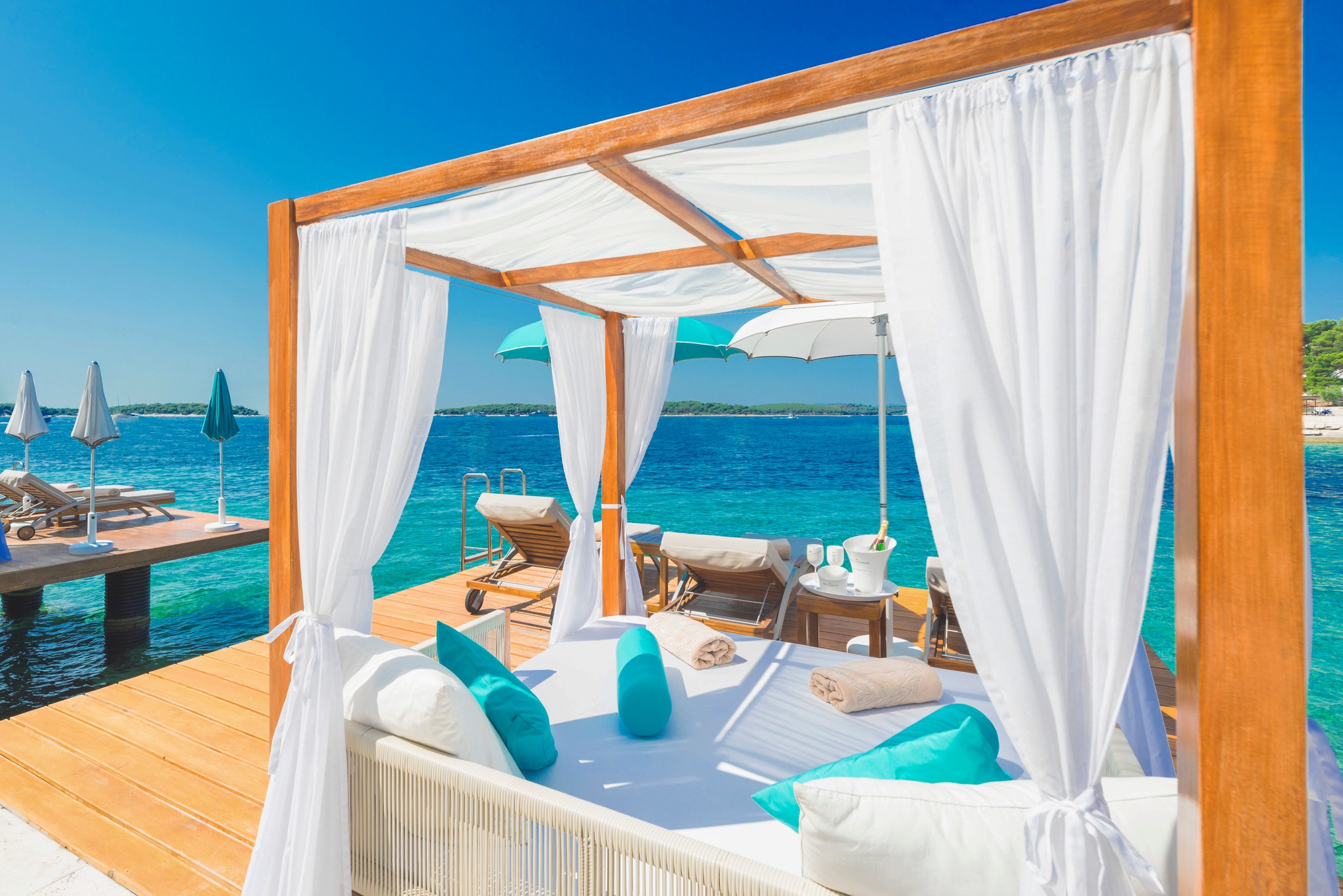 Inside one of Hvar's Most Exclusive Beach Clubs: A Look at Beach Club ...